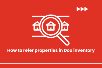 How to refer properties in Doo inventory - Doo Me Property Brokerage Portal